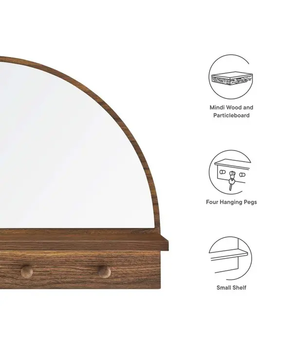 MODWAY Moonbeam Arched Mirror