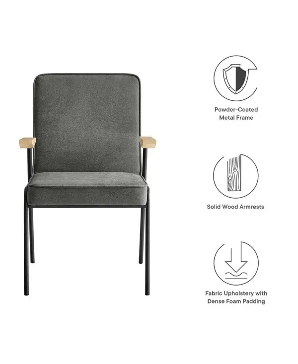 MODWAY Vista Dining Armchair - Slate