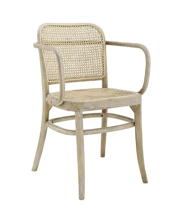 MODWAY Winona Wood Dining Chair - Gray