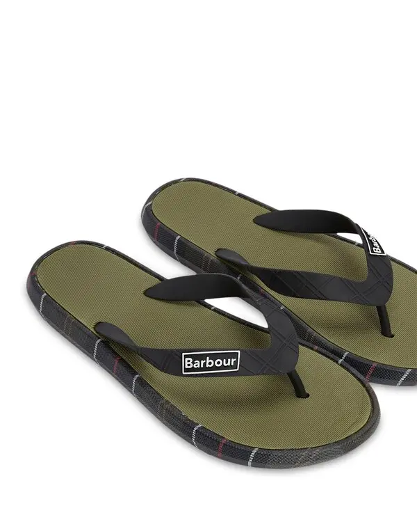 Barbour Oakdale Flip-flops - Classic Tan