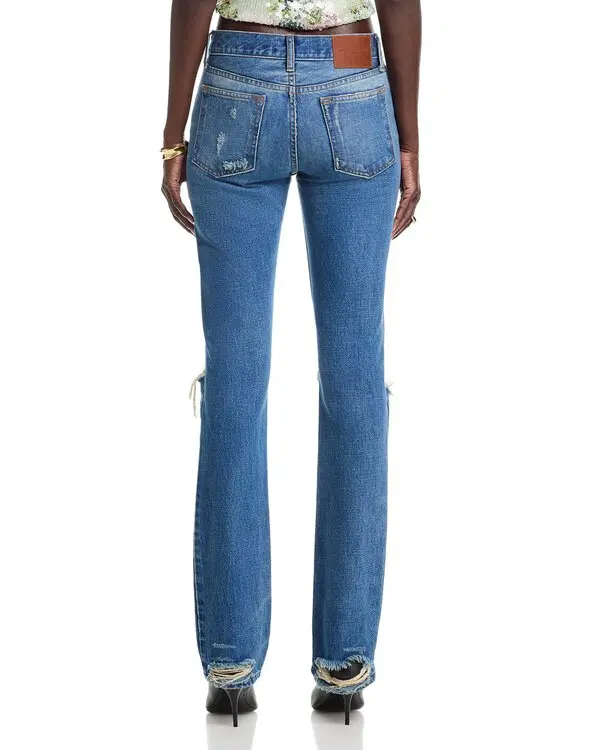 Brandon Maxwell Riggs High-rise Cigarette Jeans