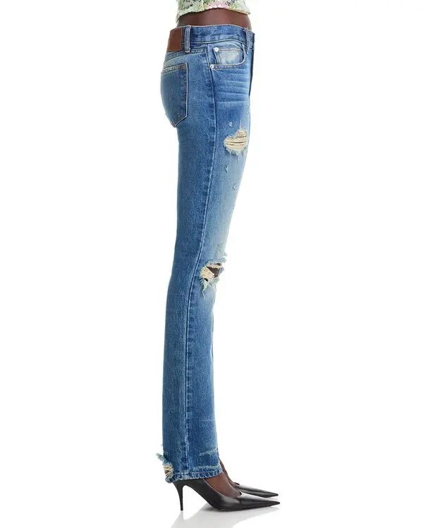 Brandon Maxwell Riggs High-rise Cigarette Jeans