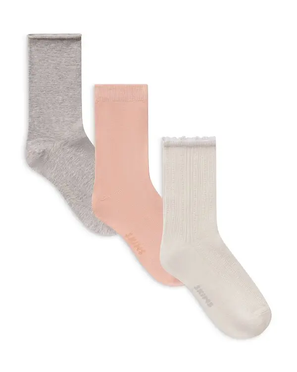 SKIMS Valentine's Socks, 3-pack - Marble Primrose Multi