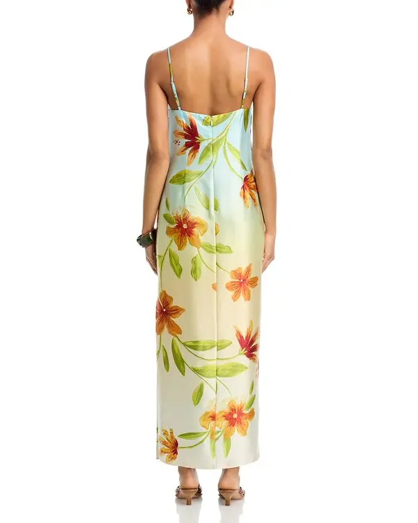MILLY Lily Printed Slip Dress