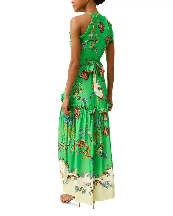 MARIE OLIVER Keenan Ruffle Maxi Dress