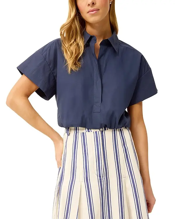MARIE OLIVER Sierra Top - Navy