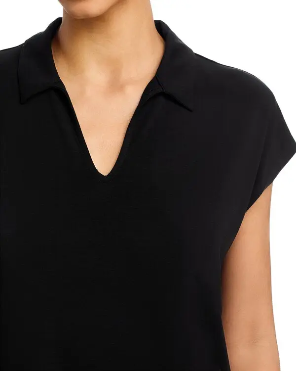 Eileen Fisher Collared Dress - Black