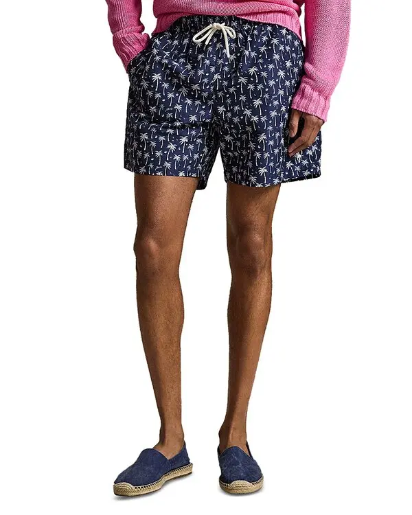 Polo Ralph Lauren Traveler Classic 5.75 Swim Trunks - Blue Multi