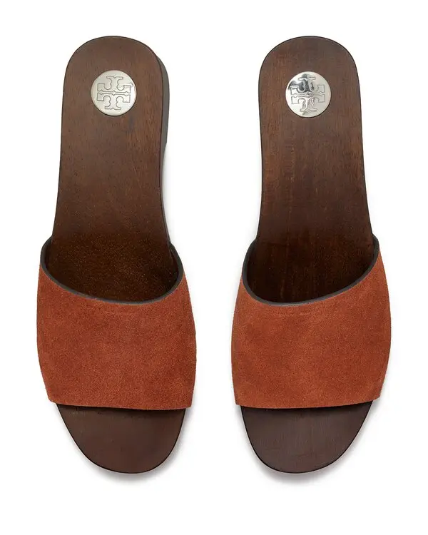 Tory Burch Clog Sandals - Sequoia