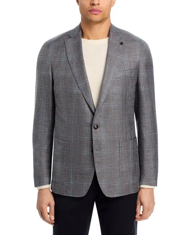 Peter Millar Crown Crafted Pearce Plaid Soft Jacket