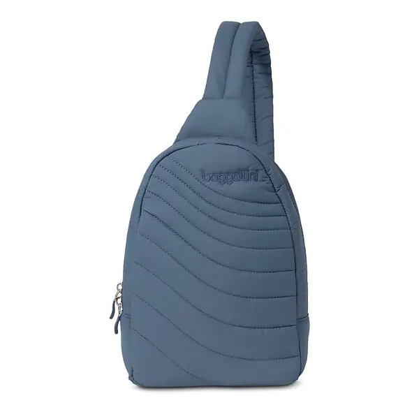 BAGGALLINI Wave Sling Bag - Mist Wave Puff