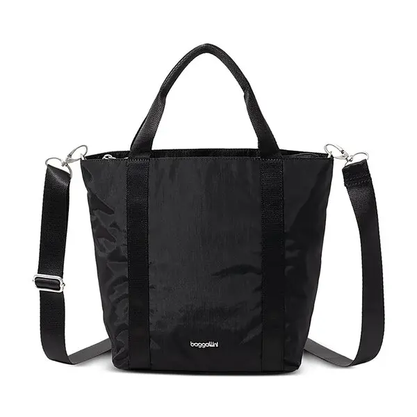 BAGGALLINI Via Crossbody Tote Bag - Black
