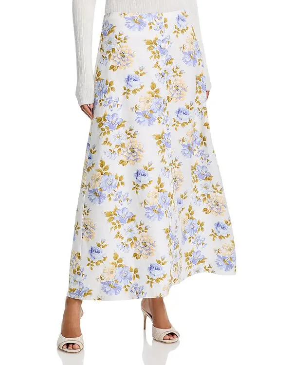 REFORMATION Andi Linen Maxi Skirt