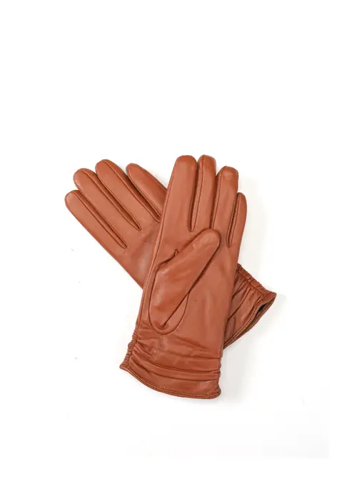 BOB ORÉ BLUE COLLECTION Elina Leather Gloves - Yellow