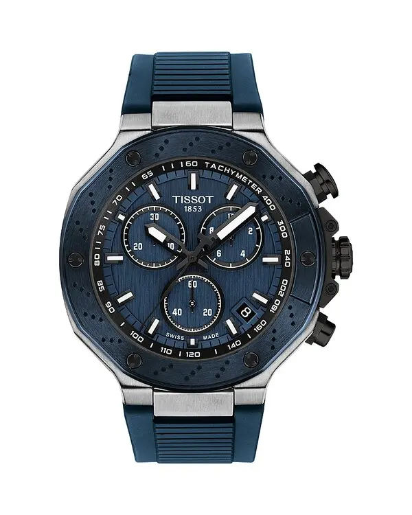 TISSOT T-race Quartz Chronograph Watch, 45mm - Blue