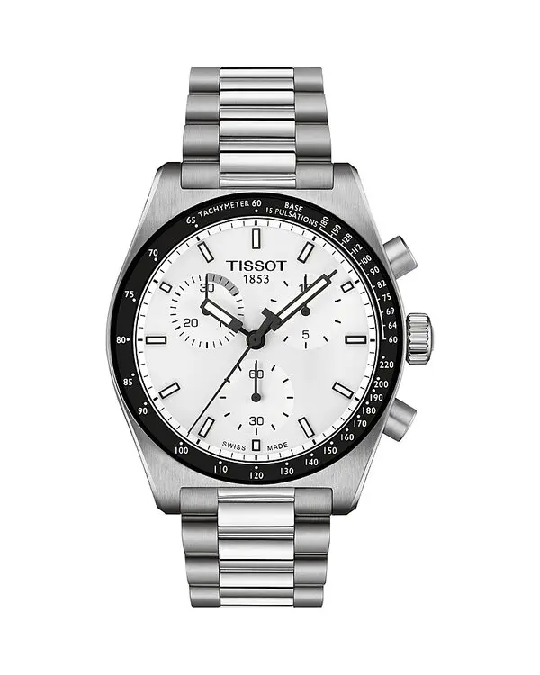 TISSOT Pr516 Quartz Chronograph Watch, 40mm - Stainless Steel
