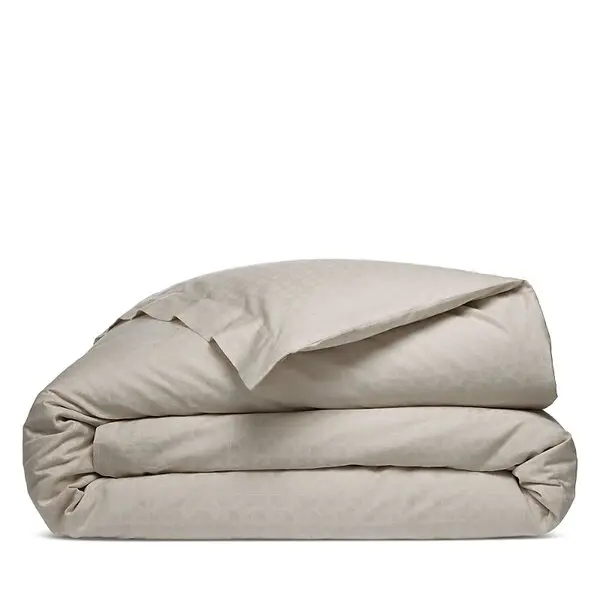 SFERRA Albarella Sateen Jacquard Duvet Cover, King Exclusive - Beige