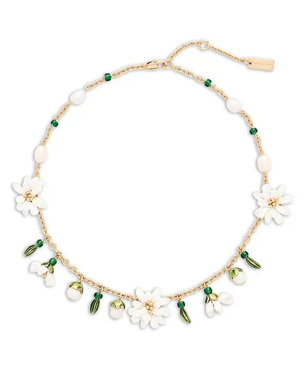 Marc Jacobs The Rooted Daisy Necklace - Gold/multi