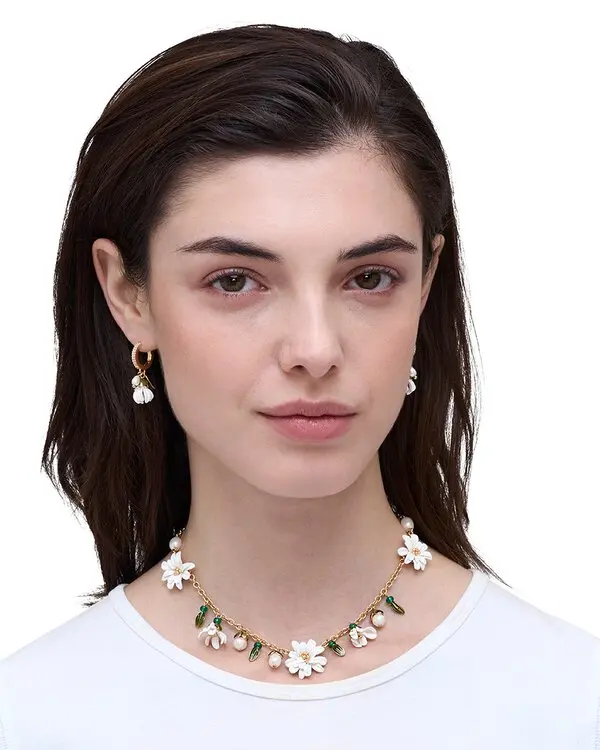 Marc Jacobs The Rooted Daisy Necklace - Gold/multi
