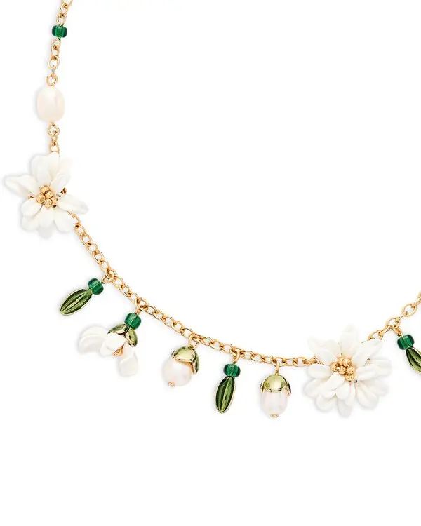 Marc Jacobs The Rooted Daisy Necklace - Gold/multi