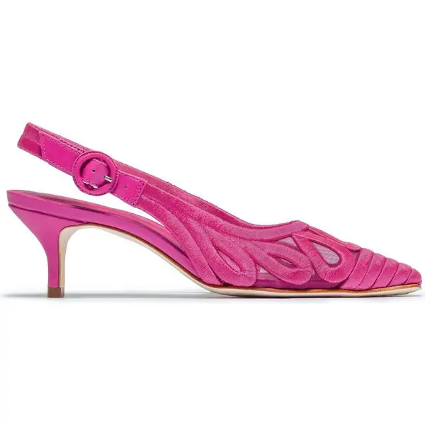 Bernardo Madinah Slingback Pumps - Azalea