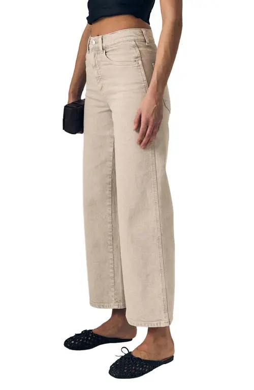 LE JEAN Juliette High-waist Wide-leg Jeans
