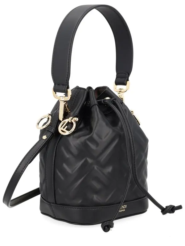 Fendi Mon Tresor Mini Bag - Black