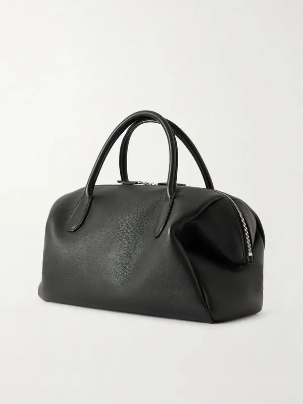 THE ROW Faye Textured-leather Tote