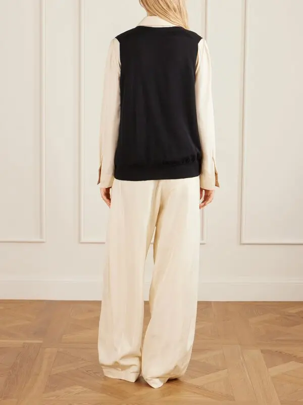 THE ROW Neel' Cashmere Vest