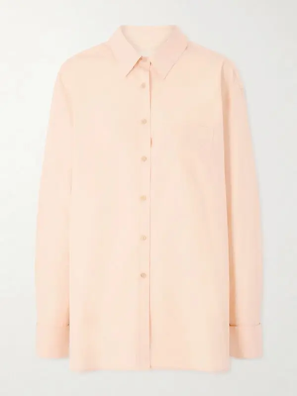 Khaite Newton Cotton-poplin Shirt