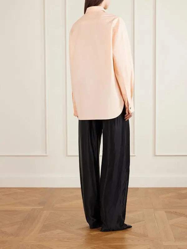 Khaite Newton Cotton-poplin Shirt