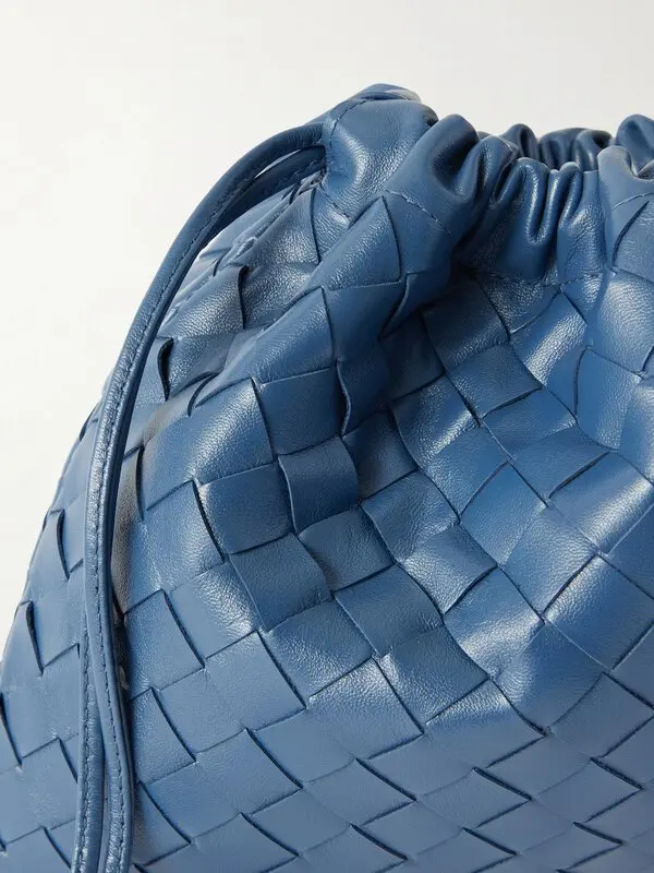 Bottega Veneta Dustbag Intrecciato Leather Pouch