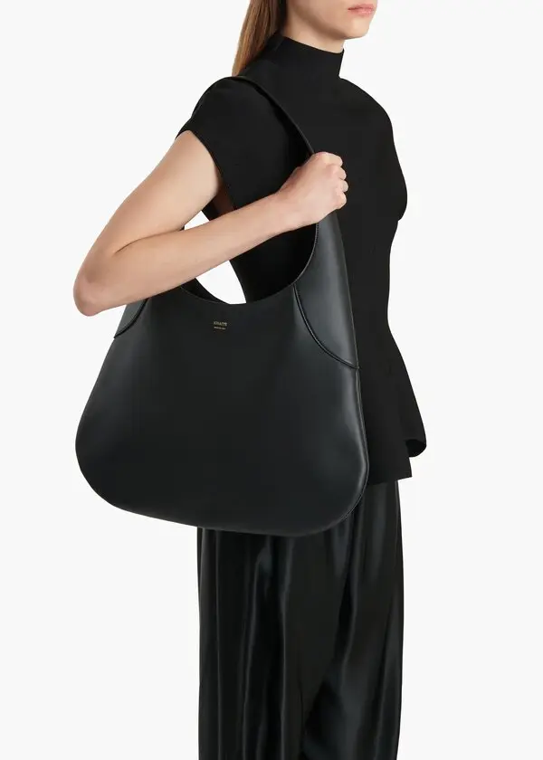 Khaite Large Joan Hobo - Black
