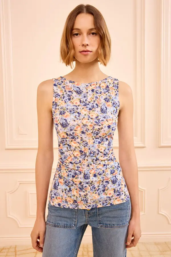 Ulla Johnson Loulou Jersey Top - Viola