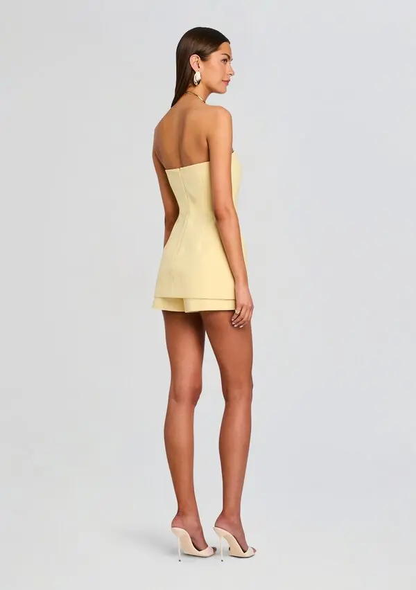 SEROYA Marsha Romper - Butter