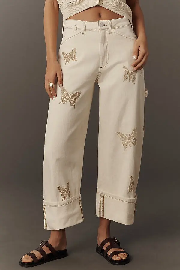 PILCRO Kayden High-rise Carpenter Barrel Jeans