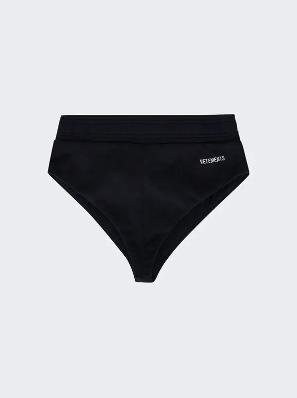 Vetements Jersey Hot Shorts - Navy
