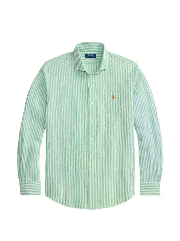 Polo Ralph Lauren Custom-fit Striped Seersucker Shirt