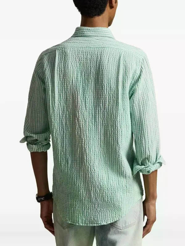 Polo Ralph Lauren Custom-fit Striped Seersucker Shirt