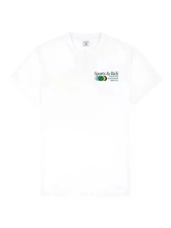 SPORTY & RICH Short-sleeve T-shirt - White