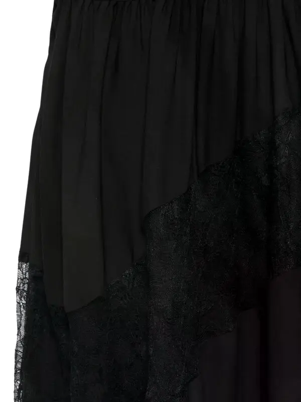 BABYLONE PARIS Floral-detail Ruffled Maxi Dress