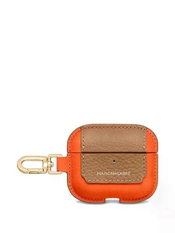 MAISON DE SABRE Leather Airpods Pro 3 Keyring Case