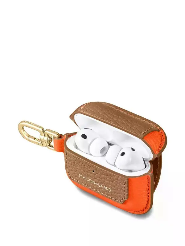 MAISON DE SABRE Leather Airpods Pro 3 Keyring Case