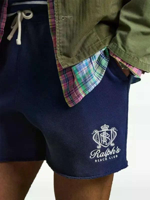 Polo Ralph Lauren Graphic-print Drawstring Shorts