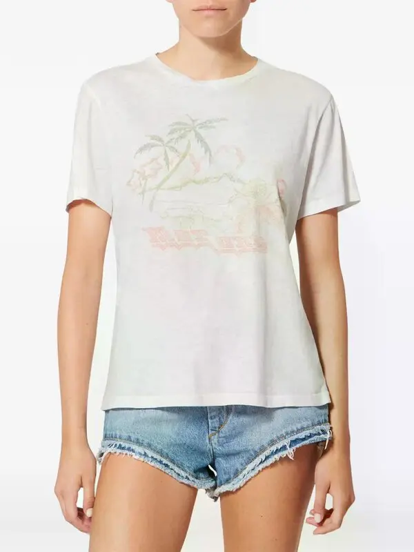 MARANT ETOILE Zewel Floral-print T-shirt