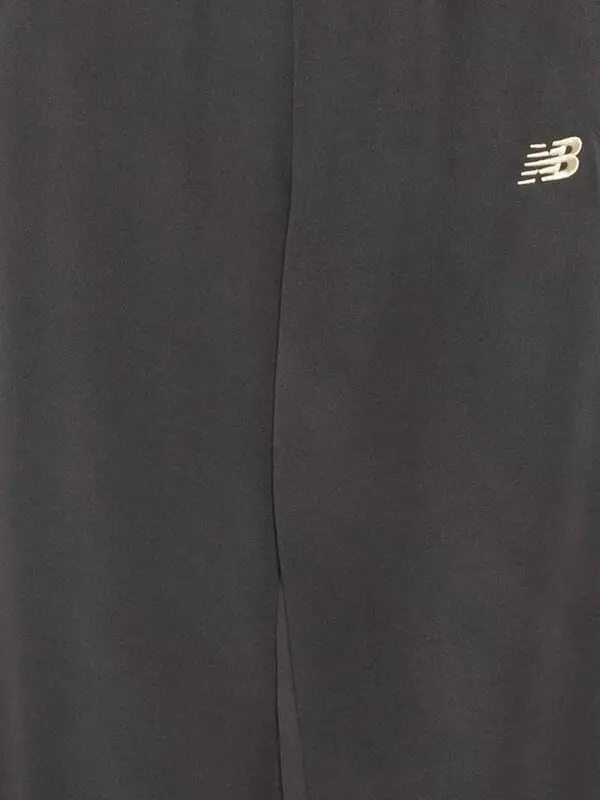 NEW BALANCE Interlock Track Pants With Embroidered Logo - Grey