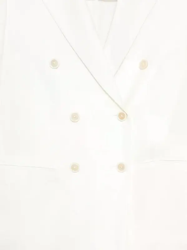 LARDINI Double-breasted Blazer - Neutrals