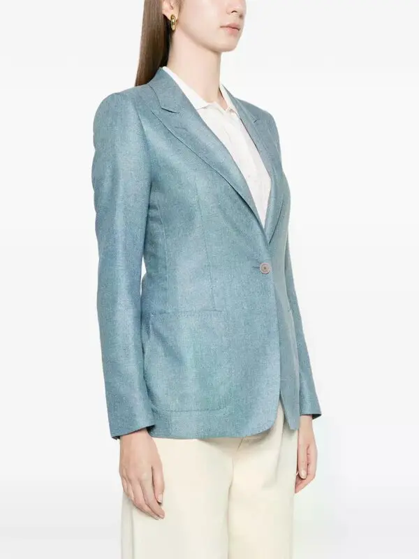 Tagliatore Parigi Pocket Blazer - Blue