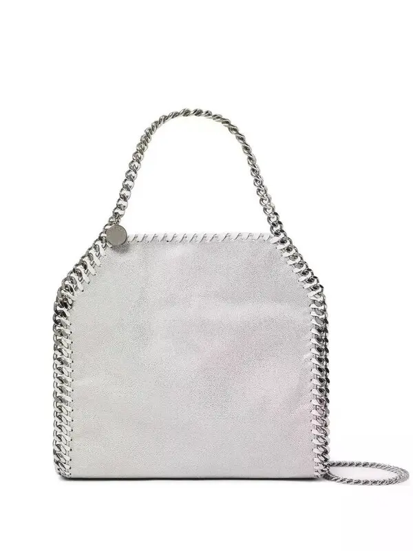 Stella McCartney Mini Falabella Fold-over Tote Bag - Grey