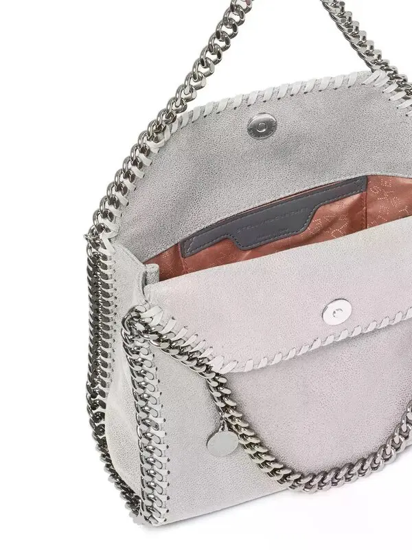 Stella McCartney Mini Falabella Fold-over Tote Bag - Grey
